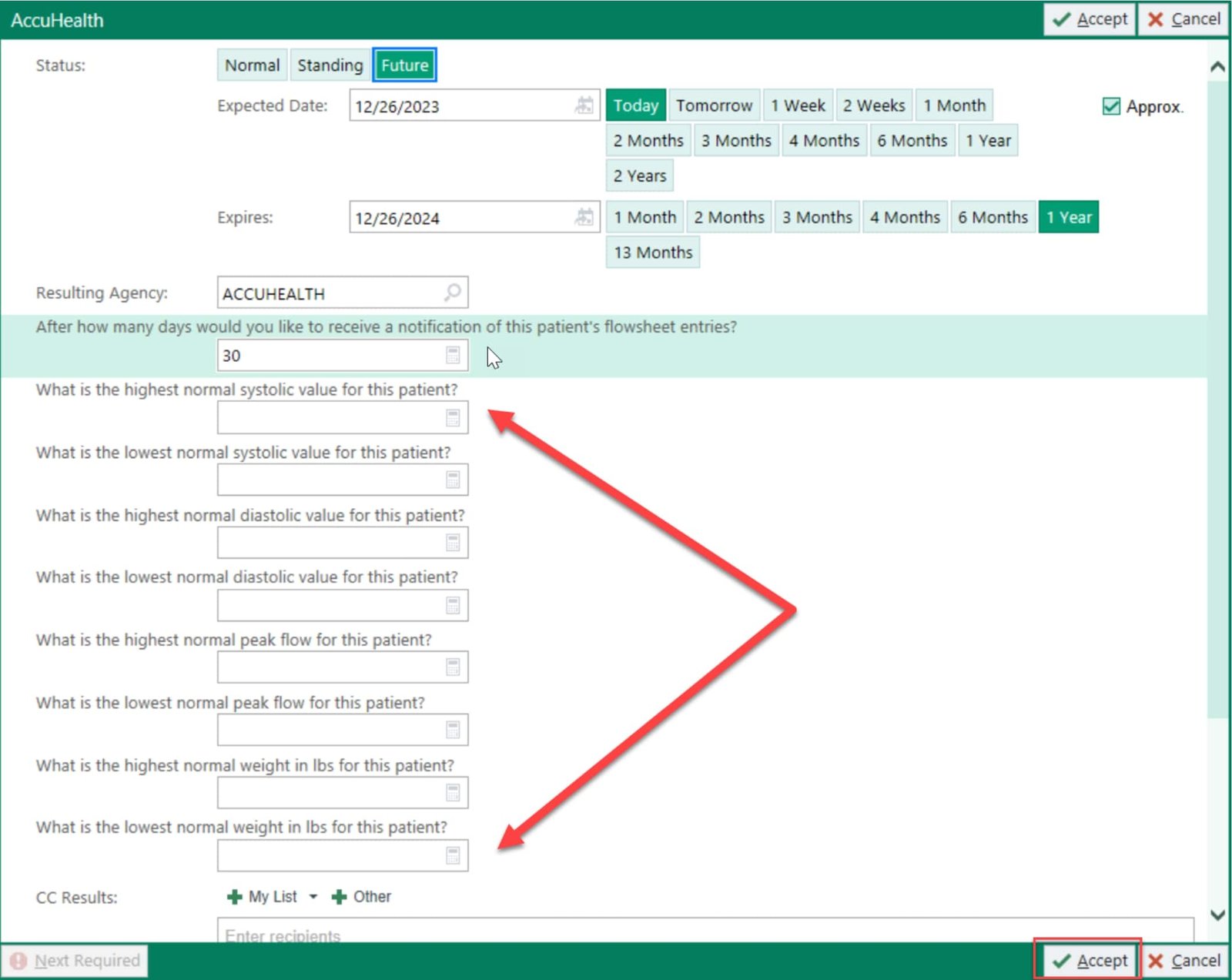 How To Use Accuhealth in AcumenEpic Connect